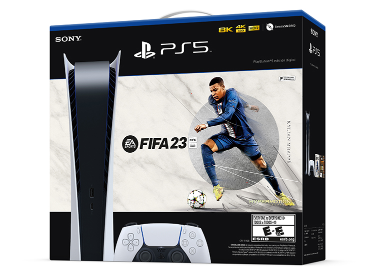 CONSOLA PS5 DIGITAL BUNDLE FIFA 23