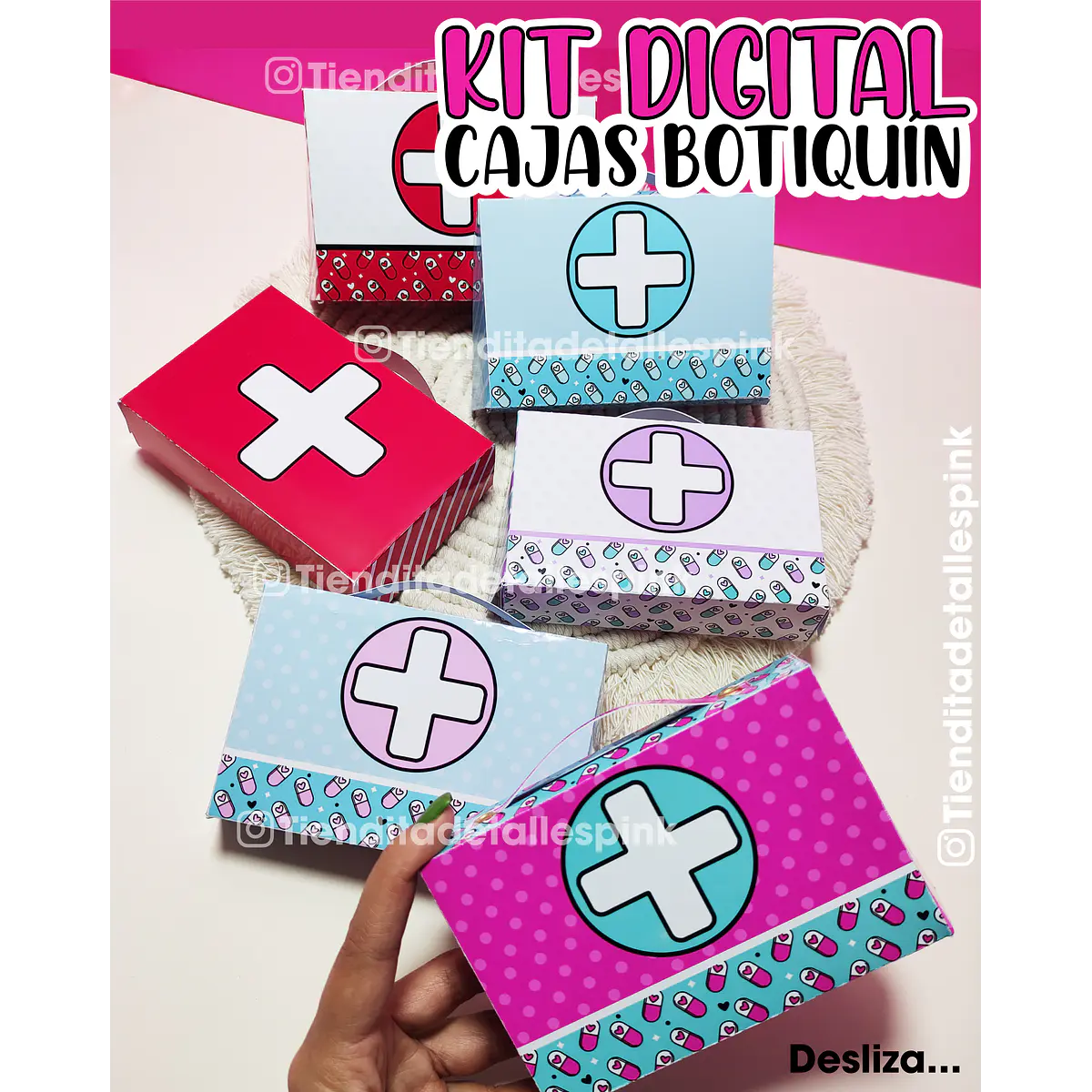 KIT DIGITAL CAJAS BOTIQUÍN