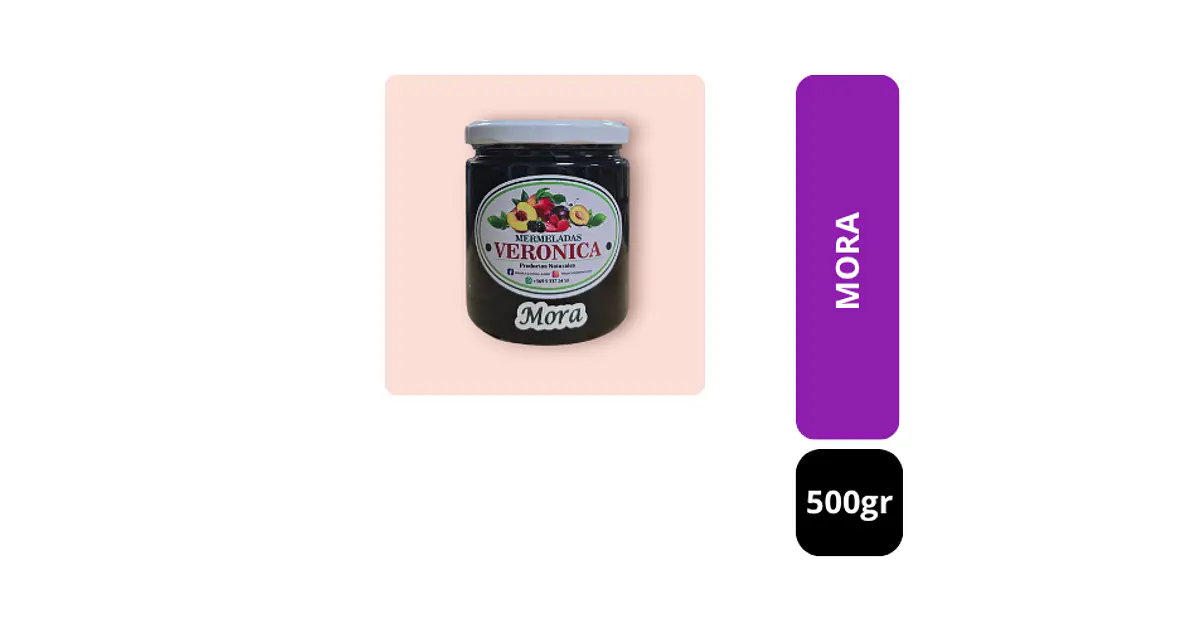 Mermelada de Mora 500 gr