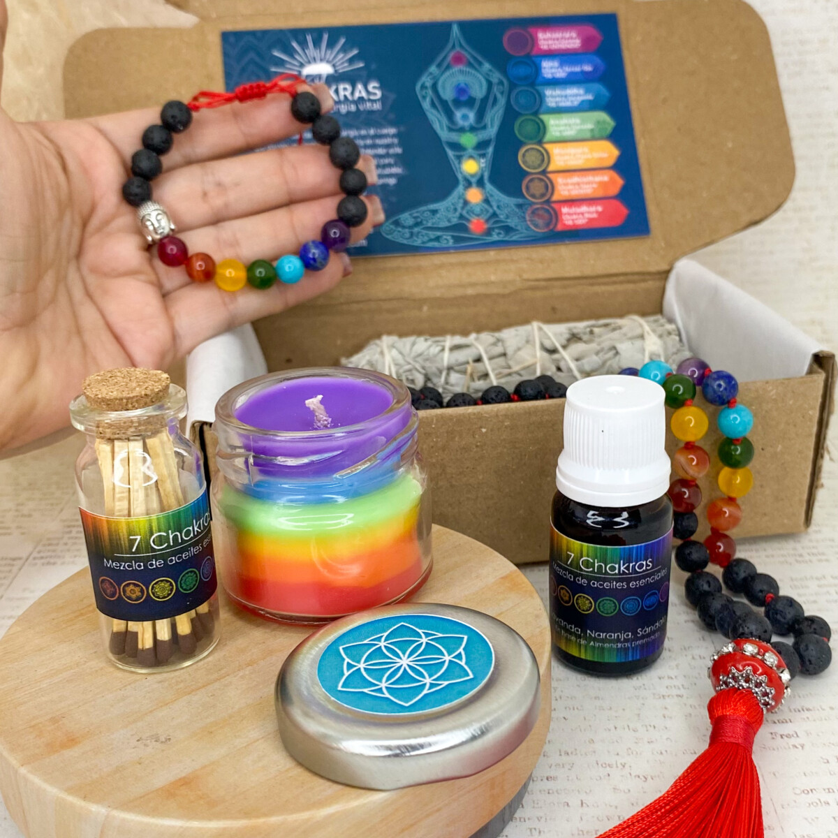 Kit de Alineación de los 7 Chakras