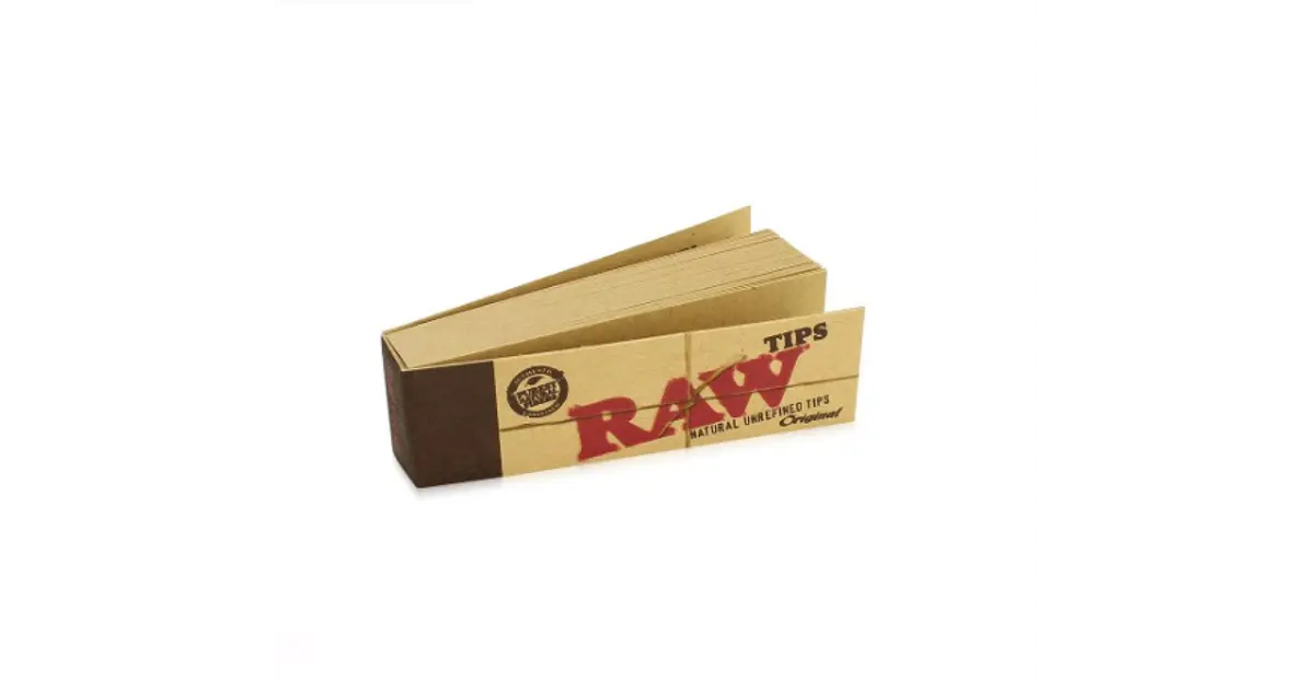 TIPS RAW ORIGINAL DE CARTON 50 UNID
