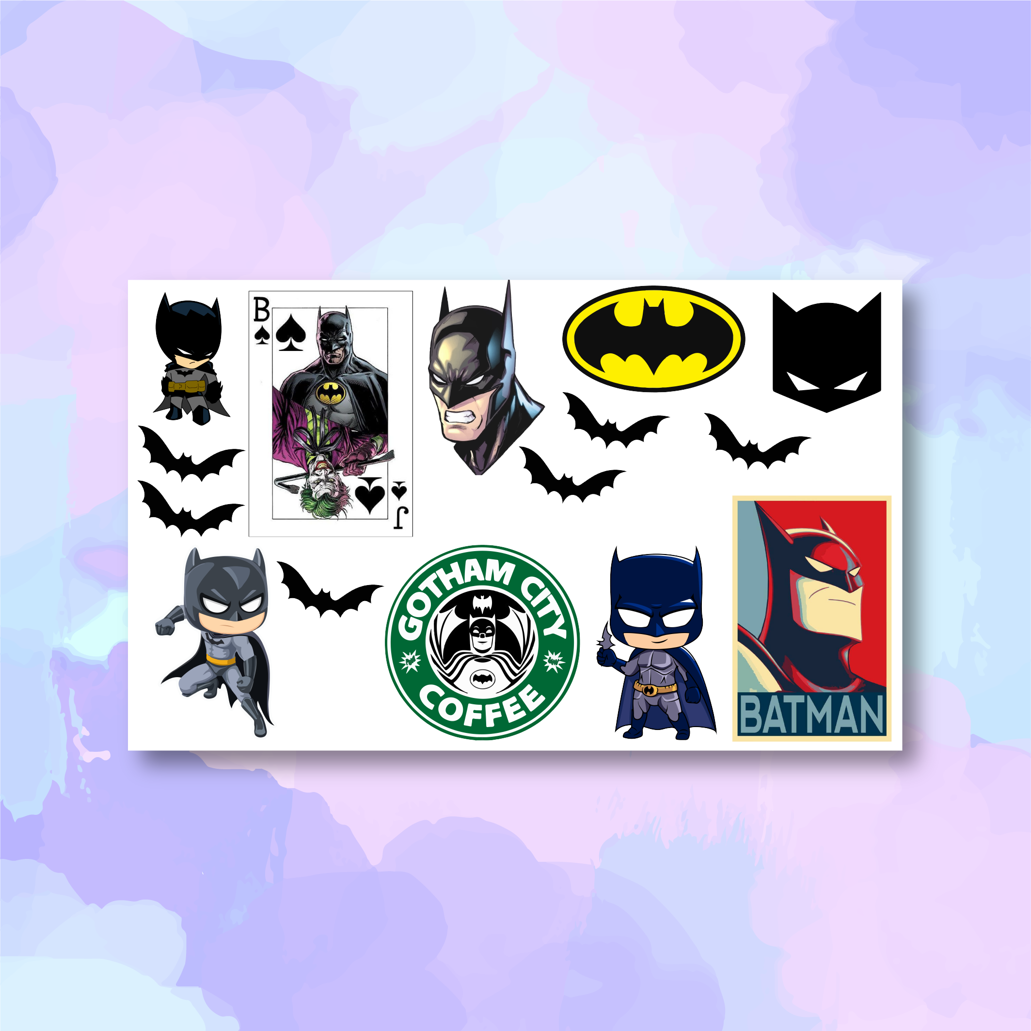 STICKER - BATMAN