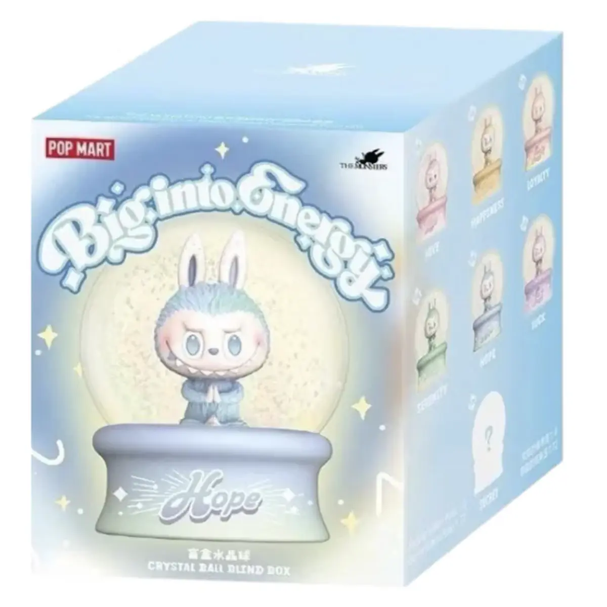 LABUBU BIG INTO ENERGY CRYSTAL BALL - ORIGINAL