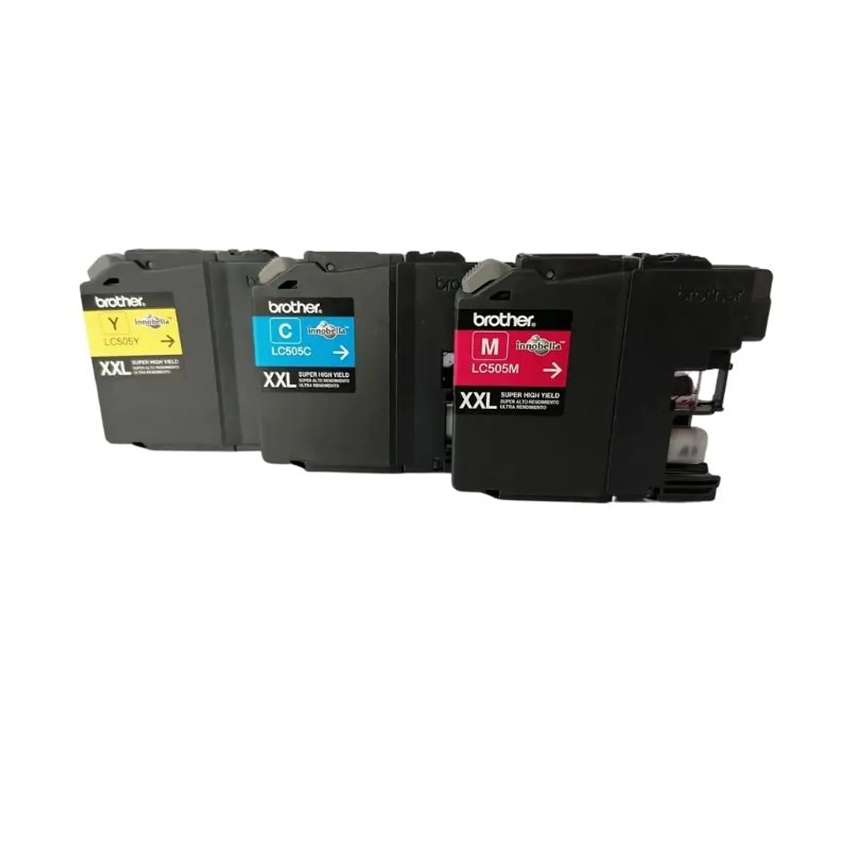 Brother LC-505 XXL Pack de 3 Colores | Tinta Original