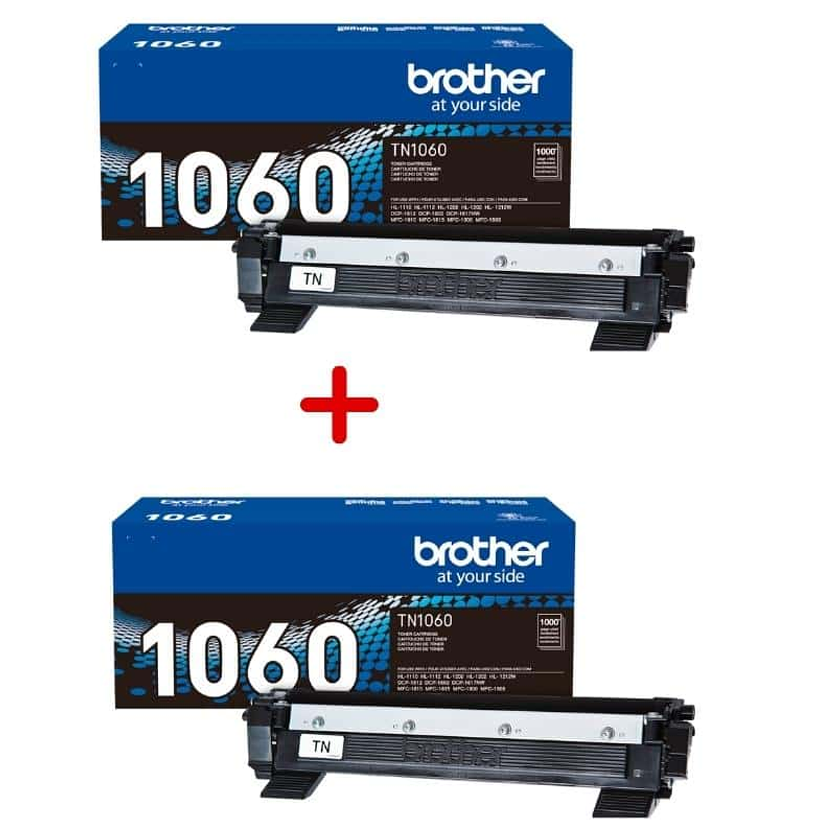 Pack Brother 2 x TN-1060 | Toner Original