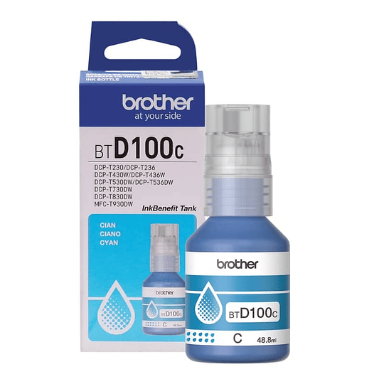 Brother BTD100C Cyan | Tinta Original