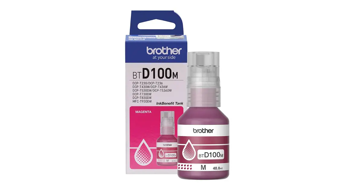 Brother BTD100M Magenta | Tinta Original