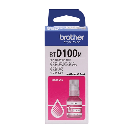 Brother BTD100M Magenta | Tinta Original