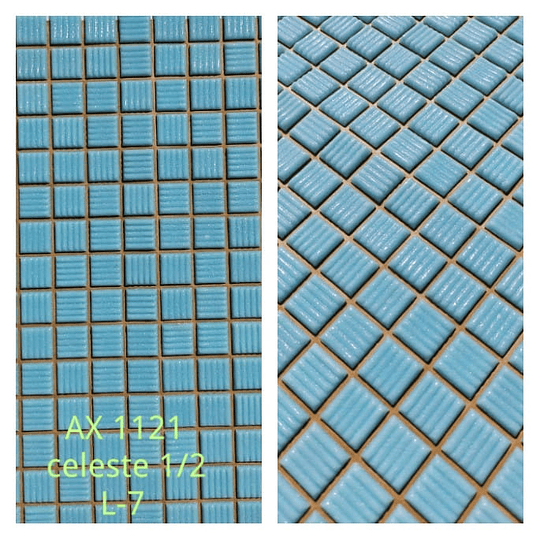 Mosaicos linea lisa 225 unidades L7