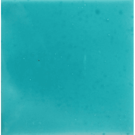 Azulejo turqueza traslúcido 006