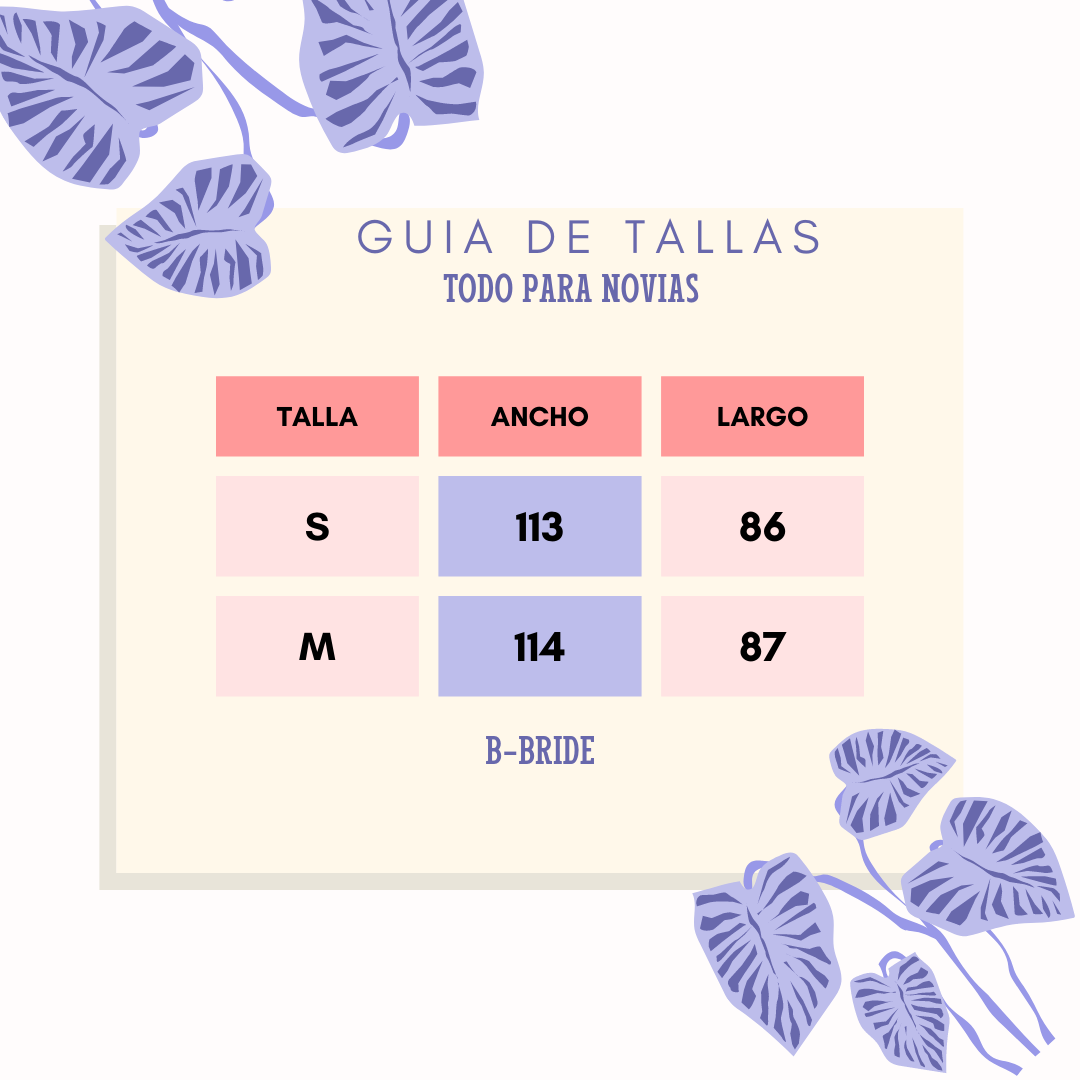 Bata Bordada Bride Color Blanca