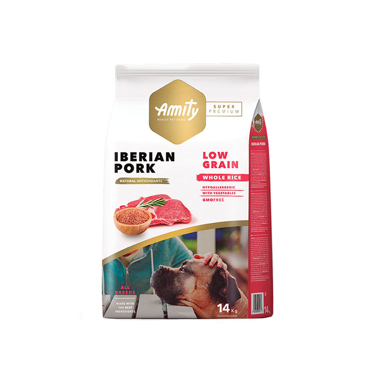 Amity Iberian Pork Adult SP Low Grain 14kg