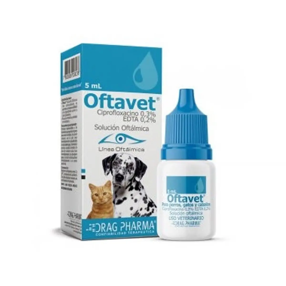 Oftavet Solución Oftálmica 5ml Perro y Gato