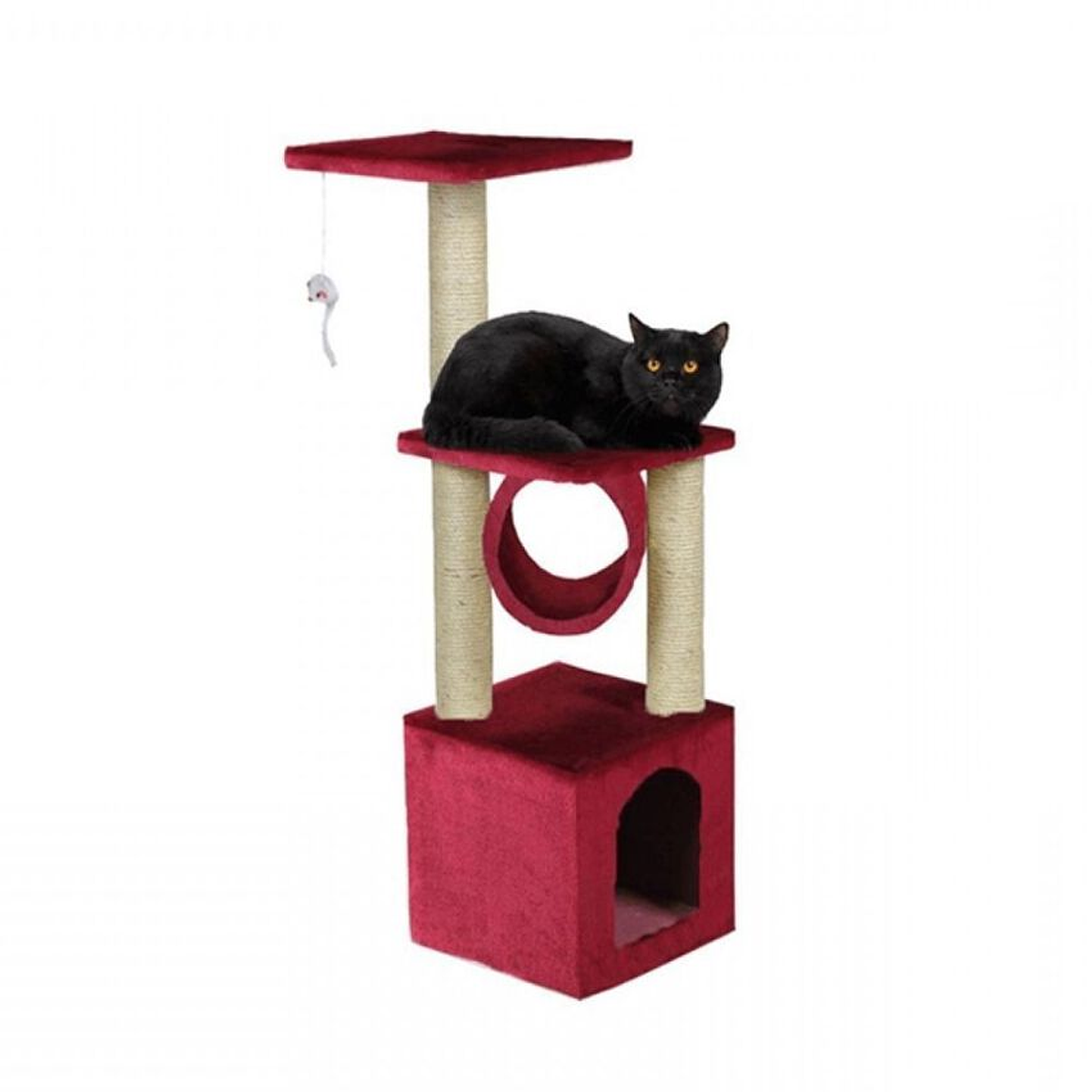 Rascador torre color Burdeo | Todo para tus michis