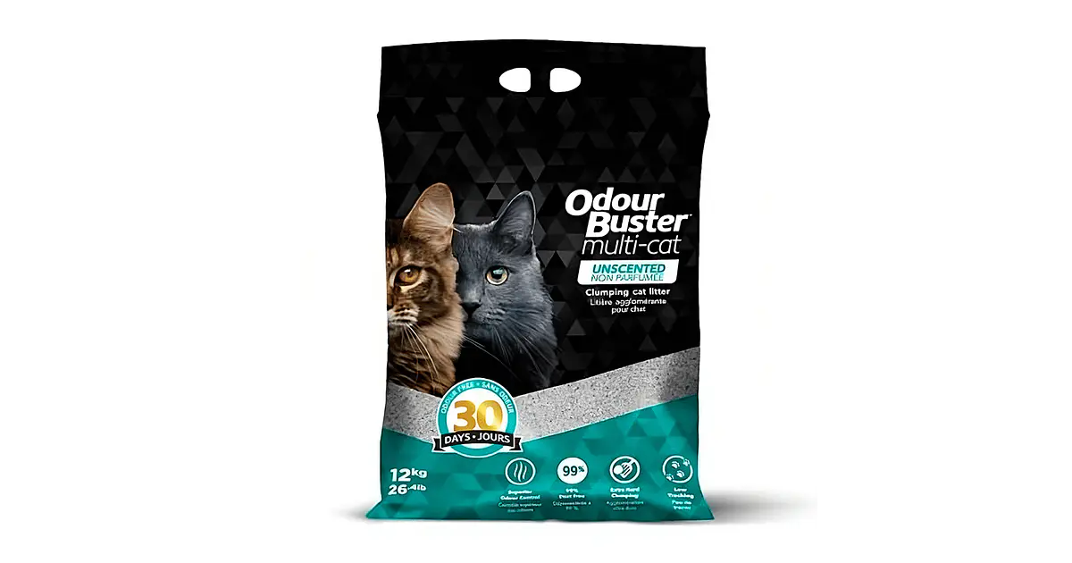 Odour Buster Multicat Litter 12Kg