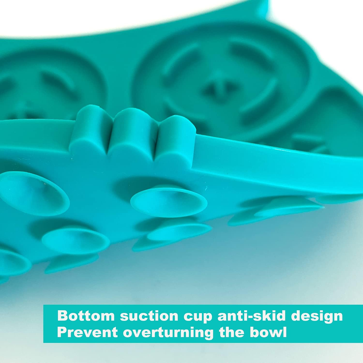 Pawise Lick Mat Celeste Con Forma de Búho Para Mascotas | Todo para tus ...