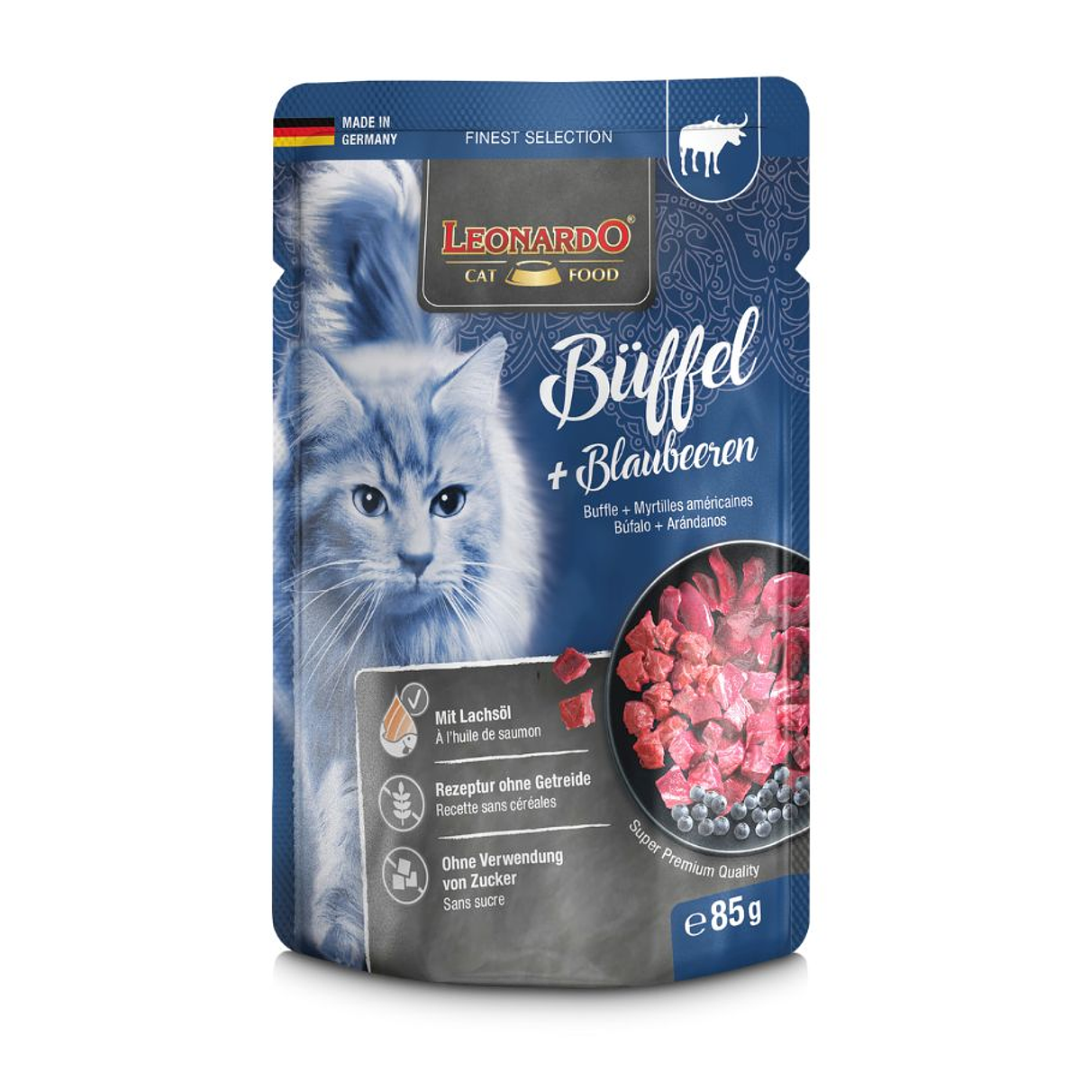 Leonardo Sobre Finest Selection Búfalo con Arándanos 85g | Todo para ...