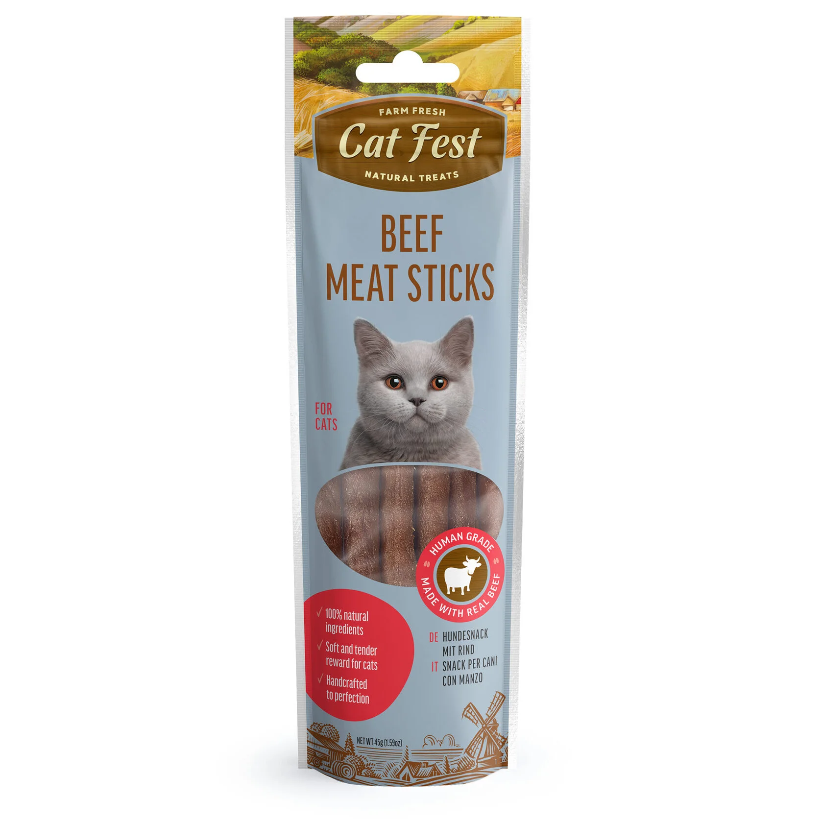 Cat Fest Sticks Vacuno