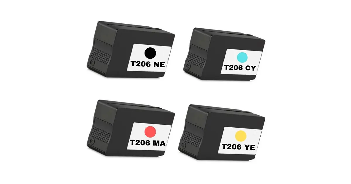 Epson T206 Pack 4 Colores - Precio y Calidad | TodoToner.cl