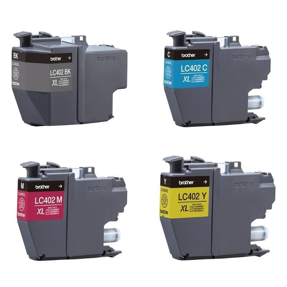 Brother LC402 XL Pack de 4 Colores | Alto Rendimiento | T...
