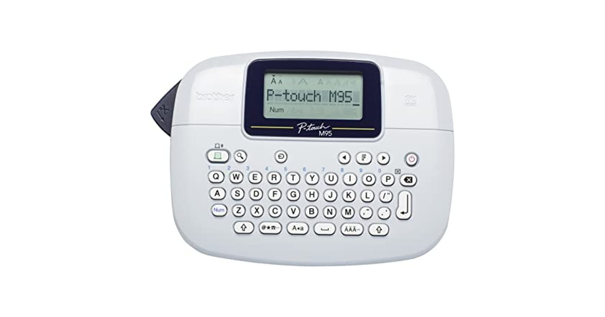 P-Touch PT-M95 Brother | Etiquetadora Portátil | Blanca