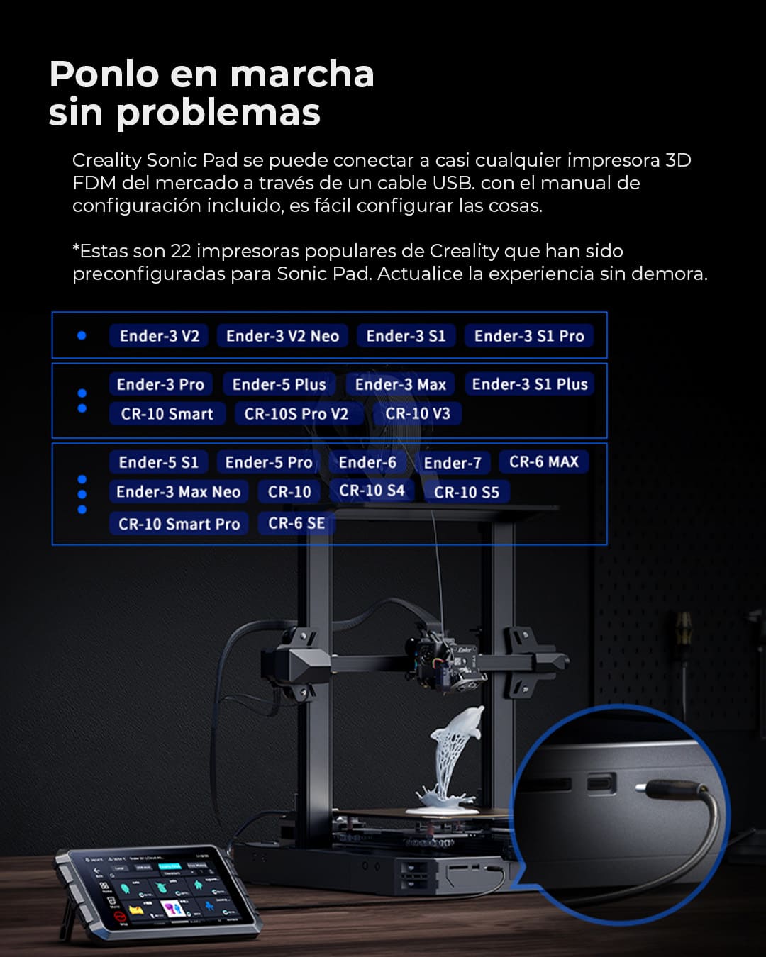 Sonic Pad Basado en Klipper Aumenta y Controla Creality