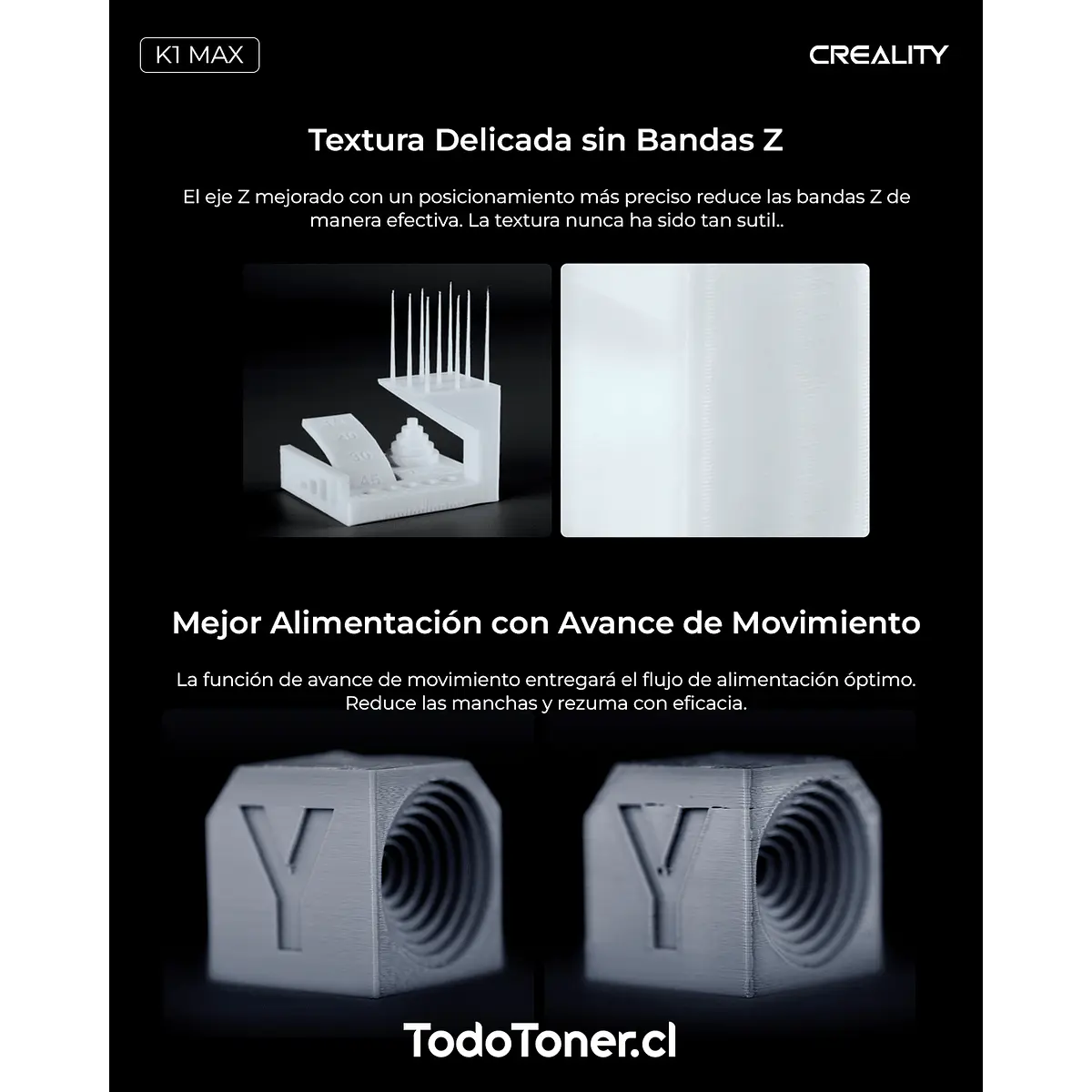 K1 Max Creality PREVENTA | Tamaño Imp 300x300x300mm | V...