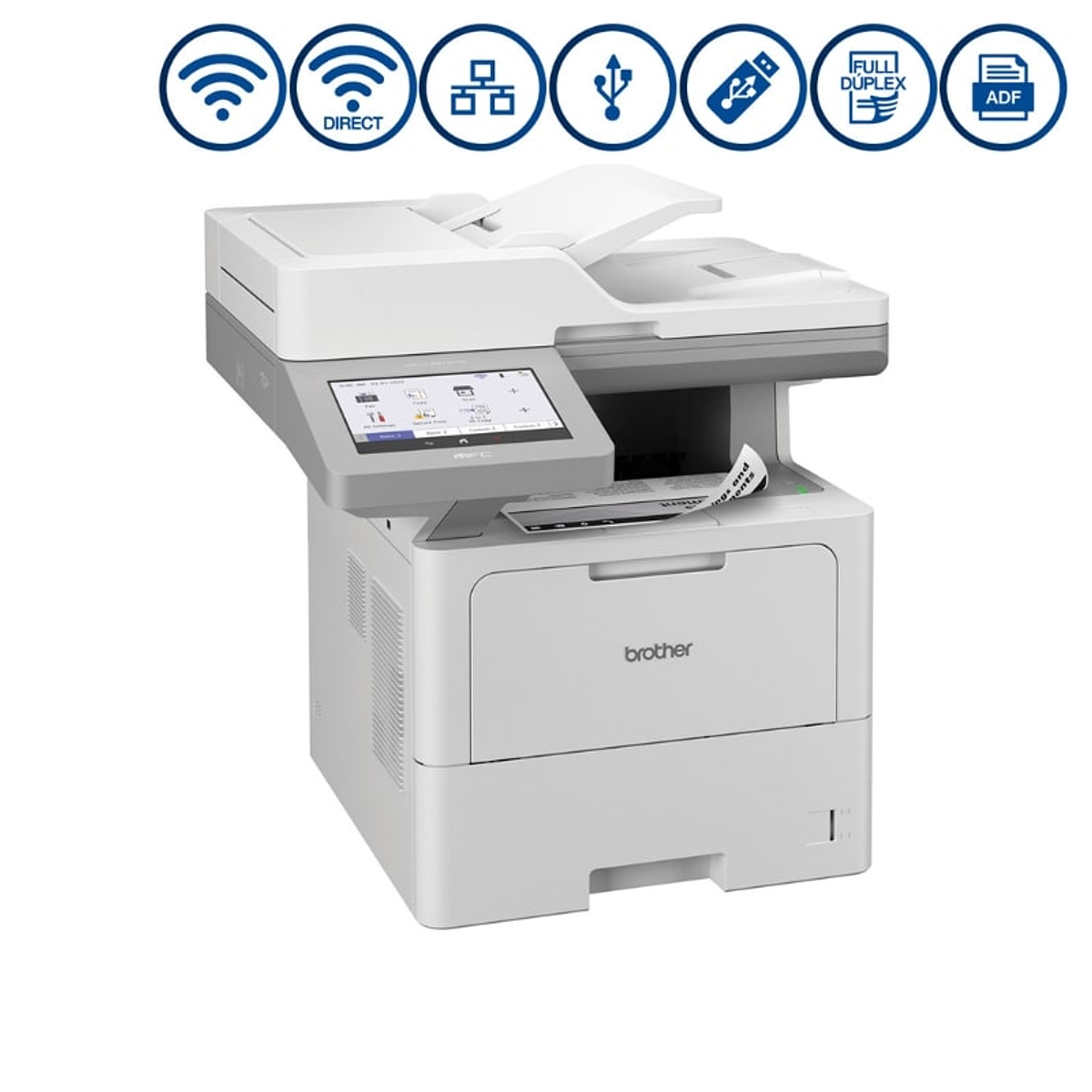 MFC-L6915DW Brother | Multifuncional Láser | 52PPM | ethe...