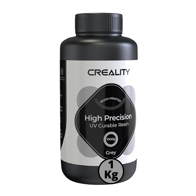 Resina UV 8K Alta Precisión Gris para 3D 1000g Creality