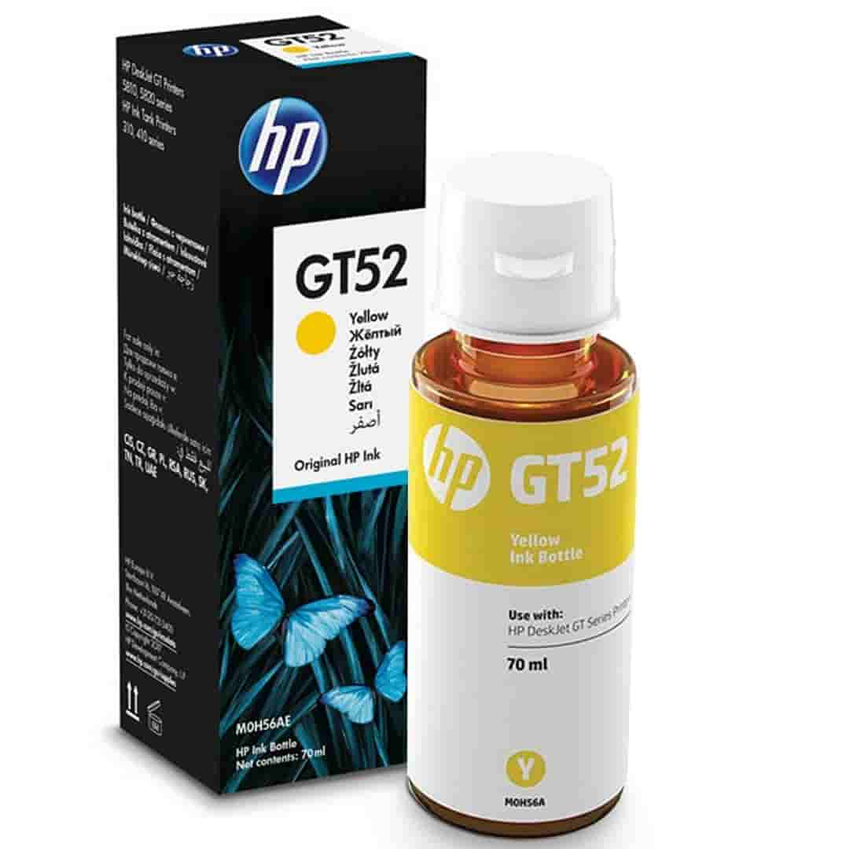 HP GT52 YELLOW | Tinta Original
