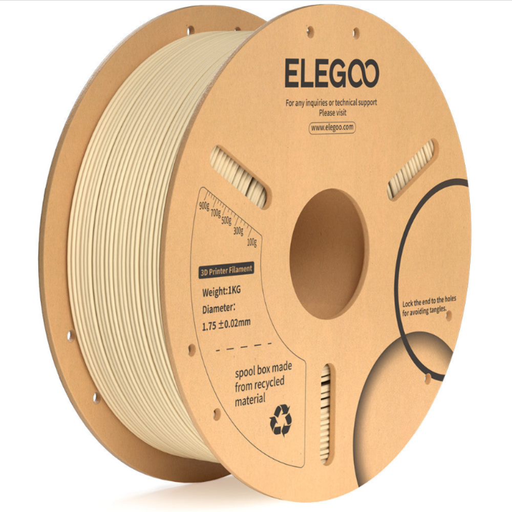 Filamento PLA Beige 1kg Elegoo | Filamentos