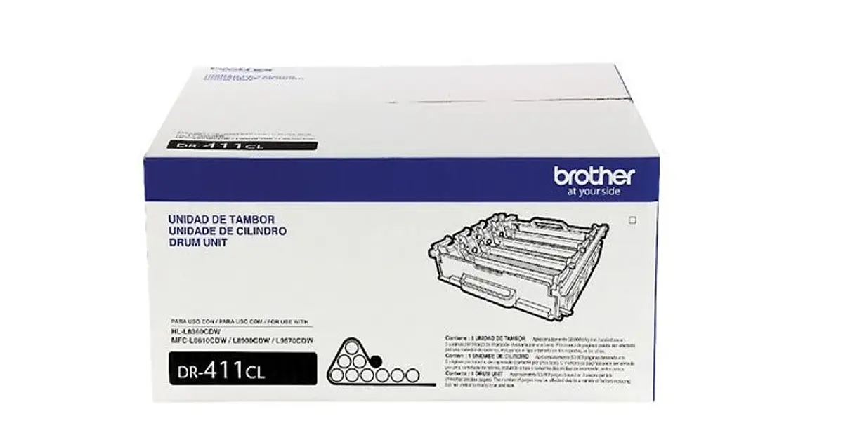 Brother DR-411 | Tambor Or - Precio y Calidad | TodoToner.cl