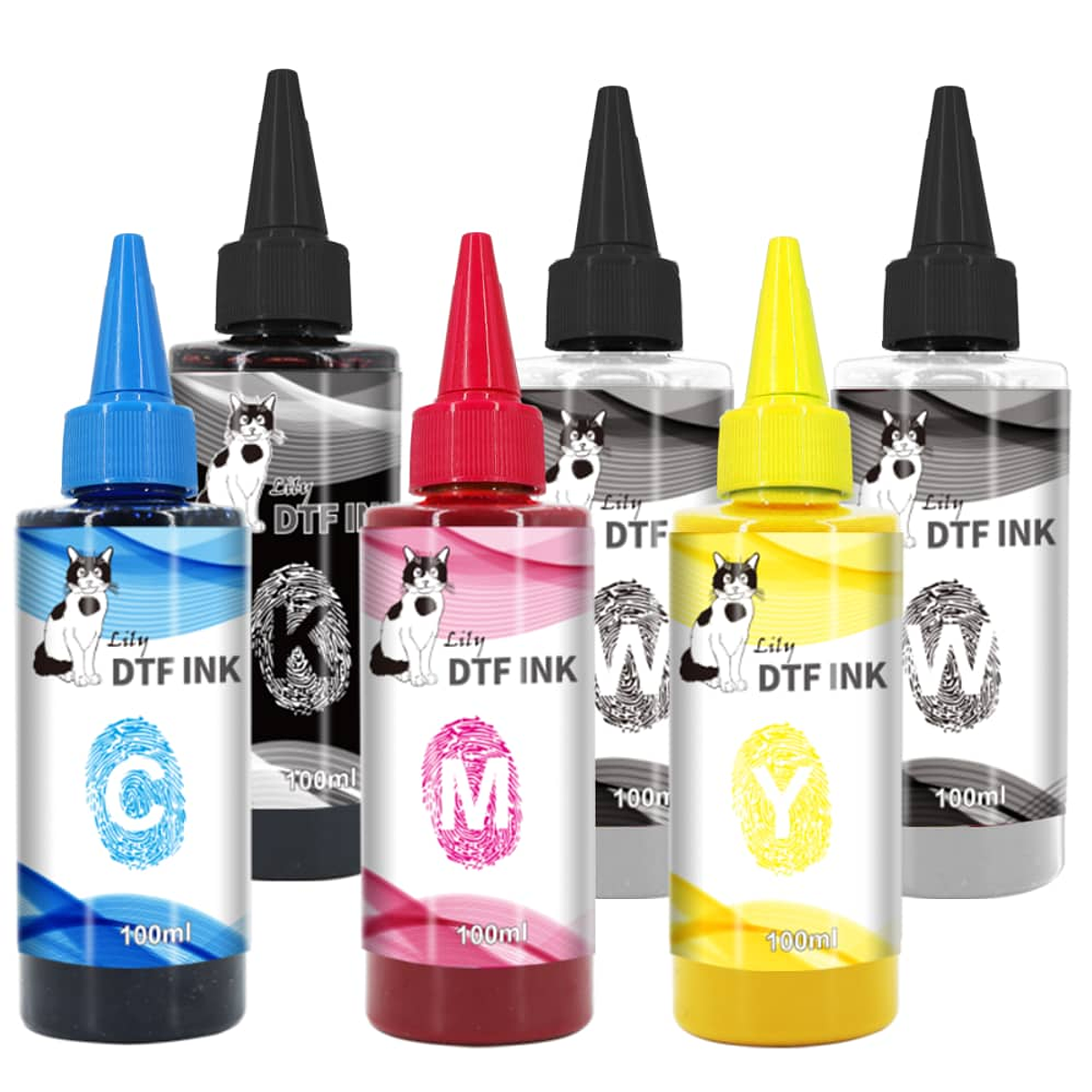 TINTAS DTF TEXTIL 100ML