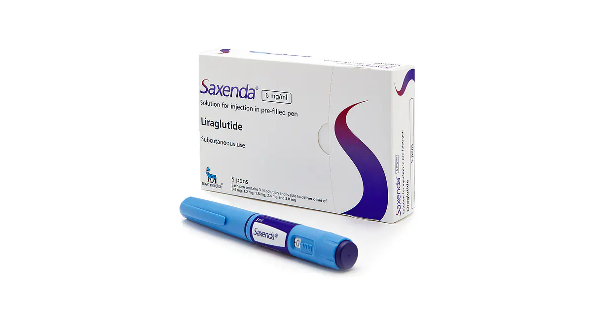 Saxenda Liraglutida 6Mg/ ml Solución Inyectable 3 Disposi...