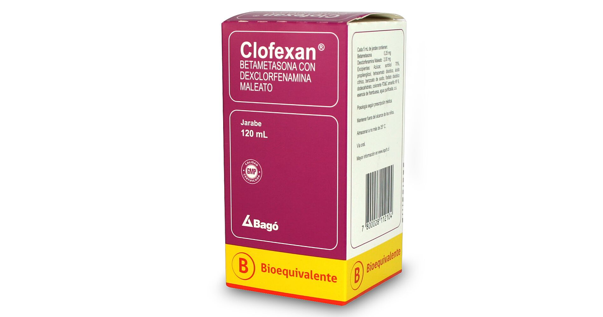 Clofexan Jarabe 120 ml