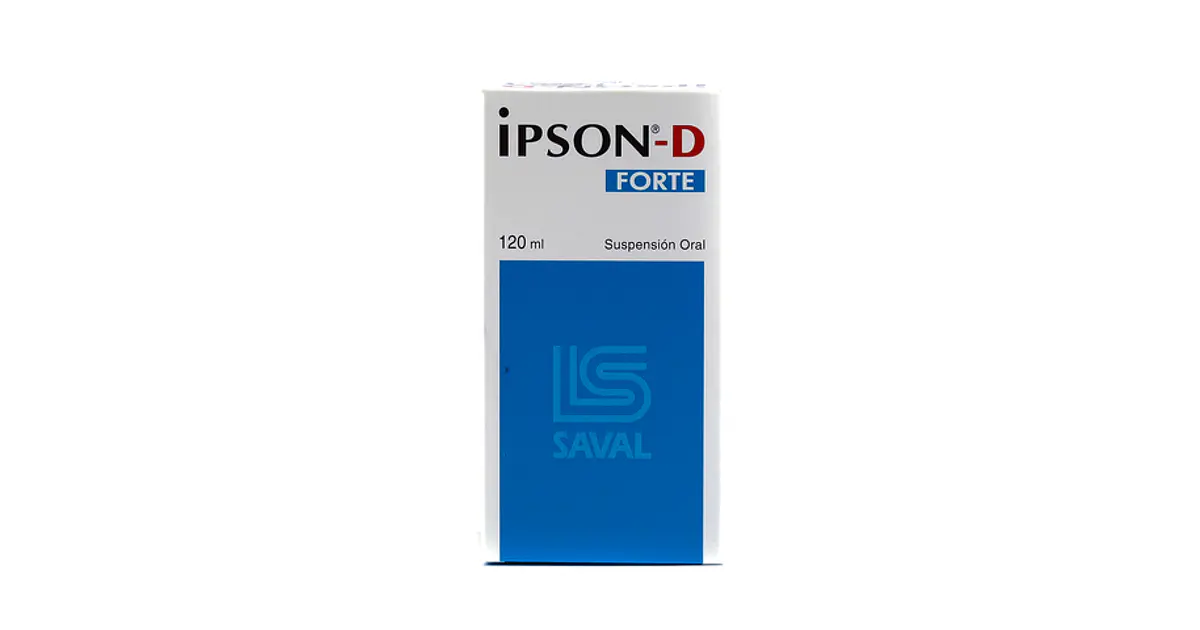 Ipson-D Forte Ibuprofeno 120 ml.