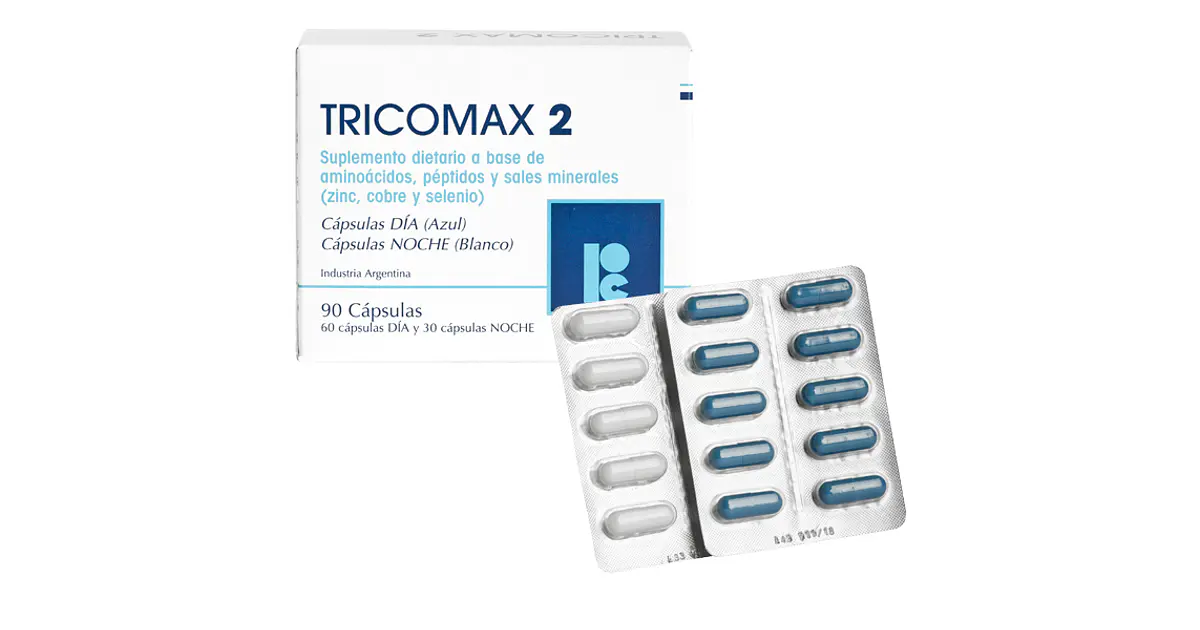 Tricomax 2 mg 90 Cápsulas