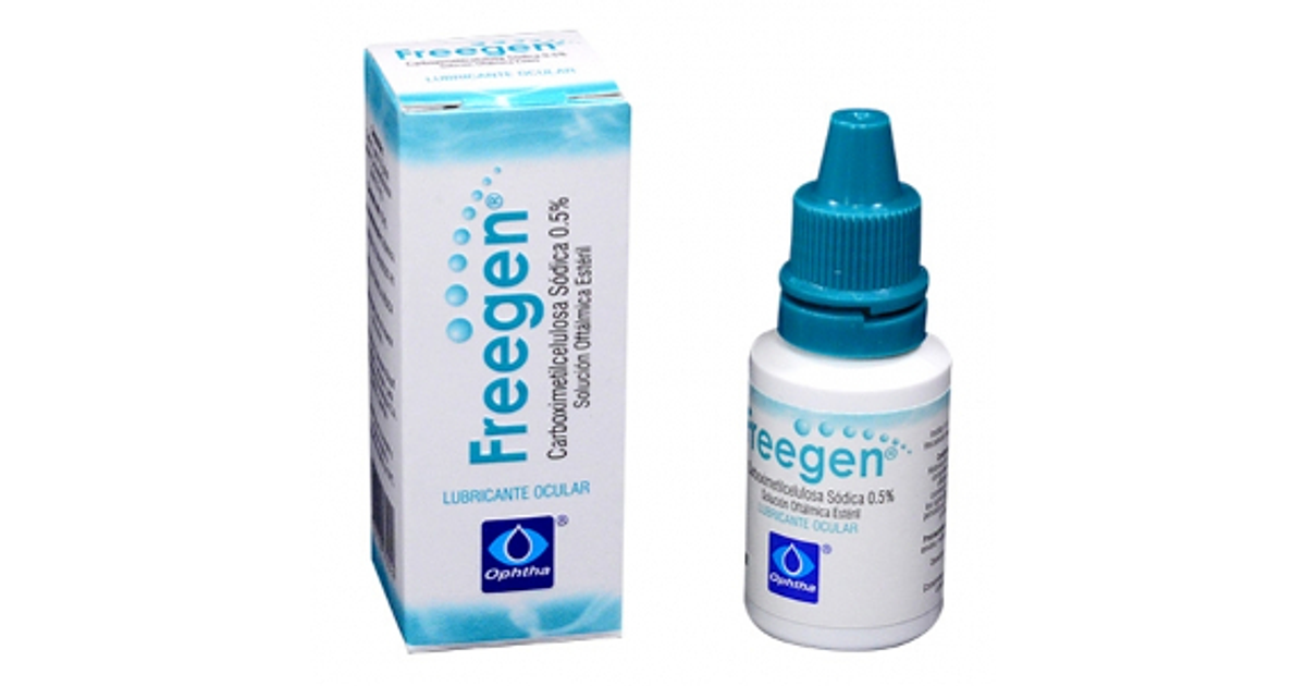 Freegen 0,1 % solución oftálmica 15 ml
