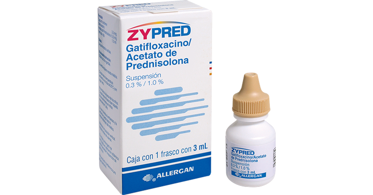 Zypred 0,3 % Suspensión Oftálmica 3 ml