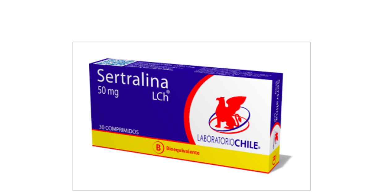 Sertralina 50 mg 30 comprimidos