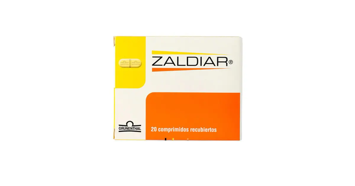Zaldiar Paracetamol / Tramadol 20 Comprimidos Recubiertos