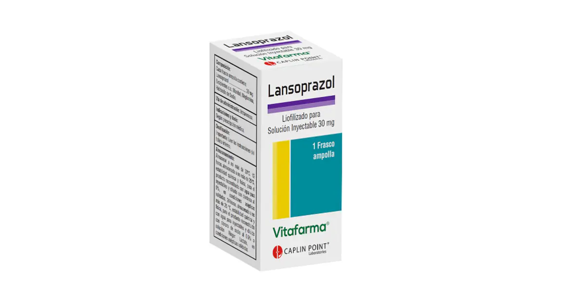 Lansoprazol Liofilizado Sol Iny X 30 Mg Vitafarma