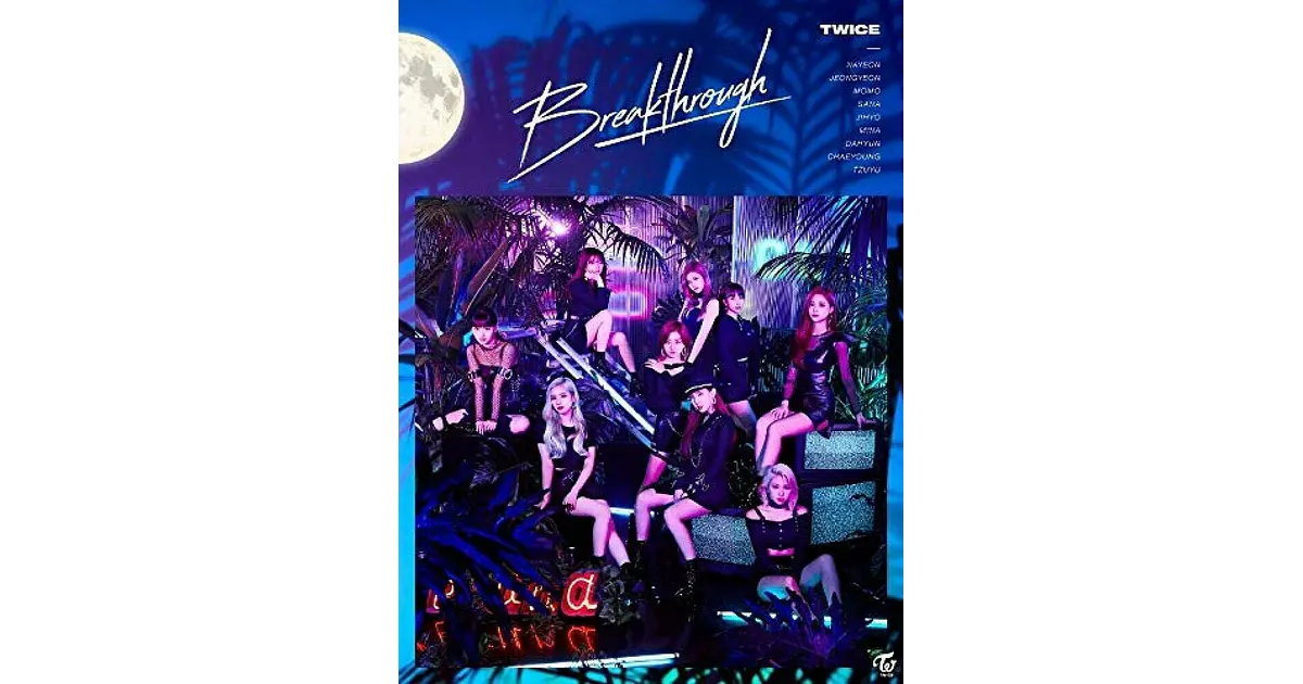 TWICE - [ BREAKTHROUGH DVD LIMITED EDITION VER A ]