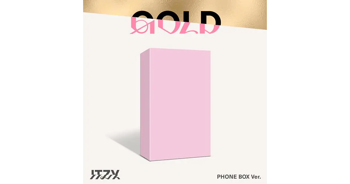 ITZY - [ PHONE BOX GOLD ] + POB