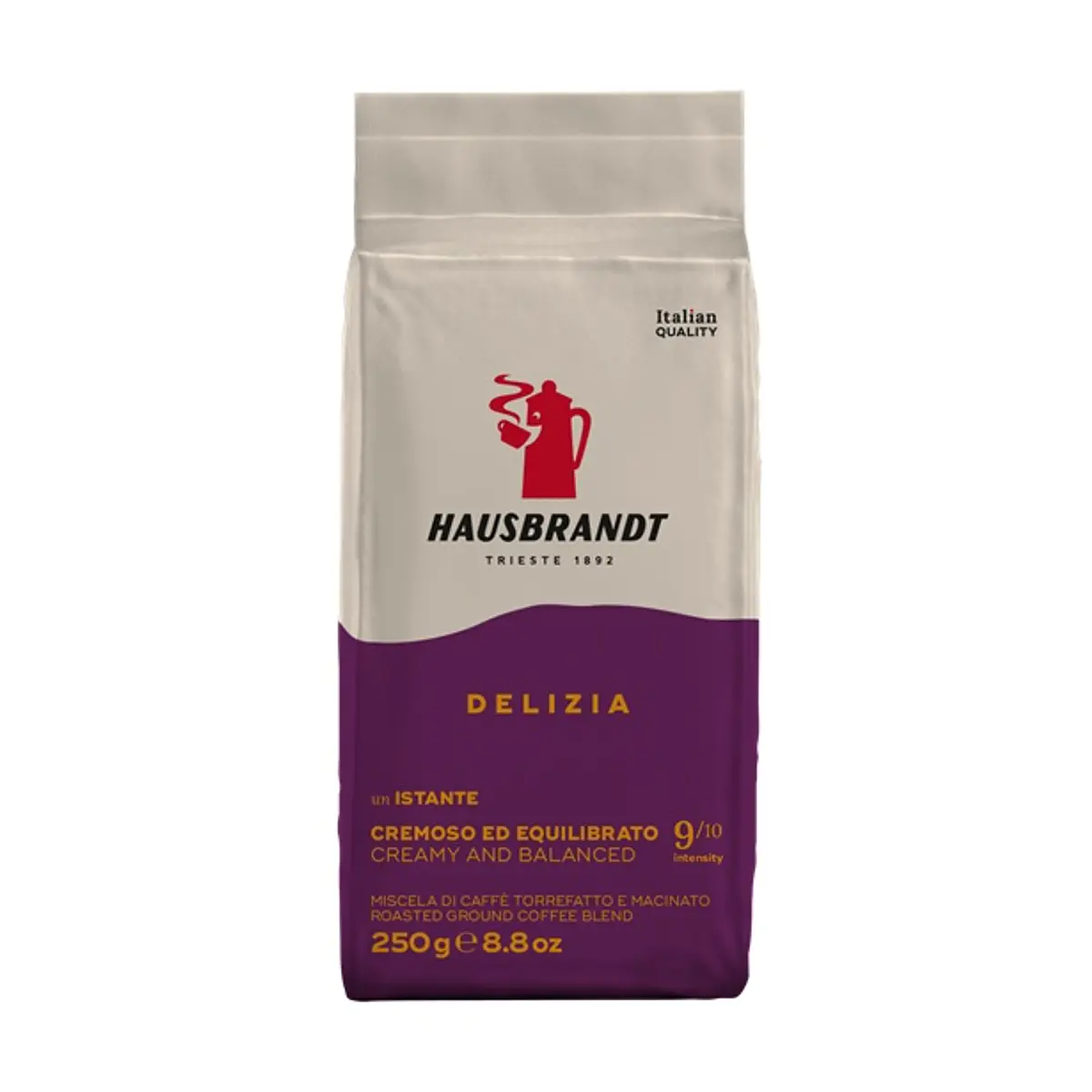 Café Delizia Molido 250 gr - Hausbrandt