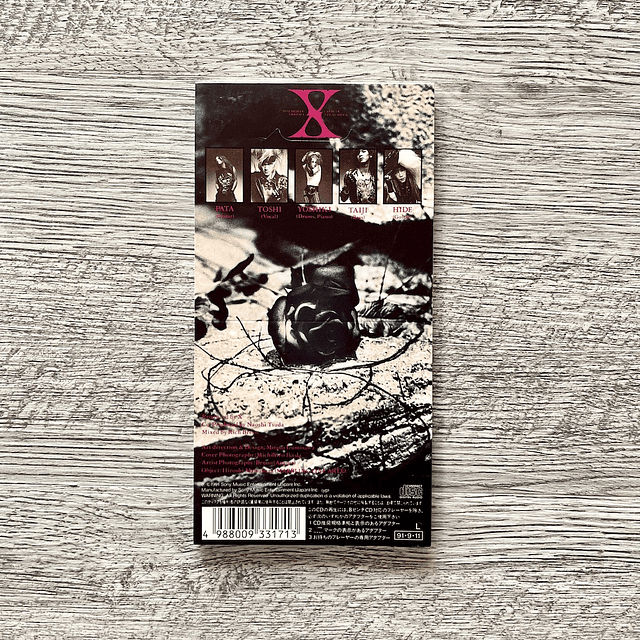 X Japan Silent Jealousy Single