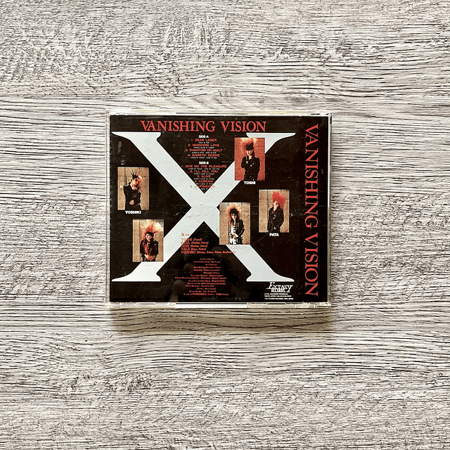 X Japan Vanishing Vision CD
