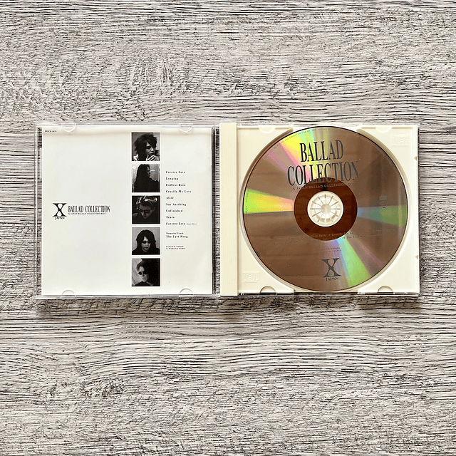X Japan Ballad Collection CD