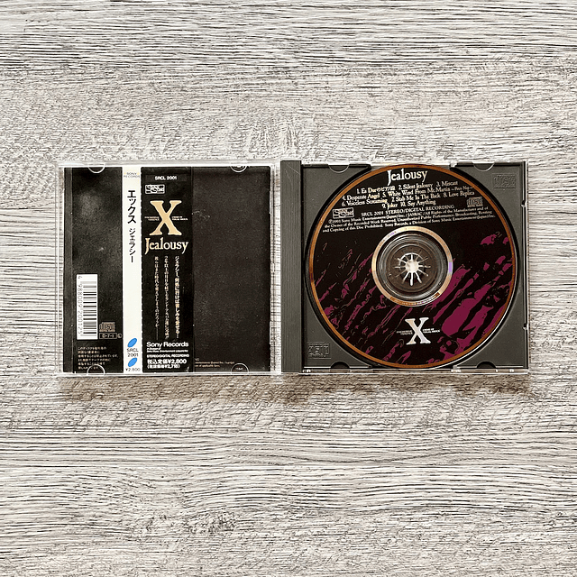 X Japan Jealousy CD