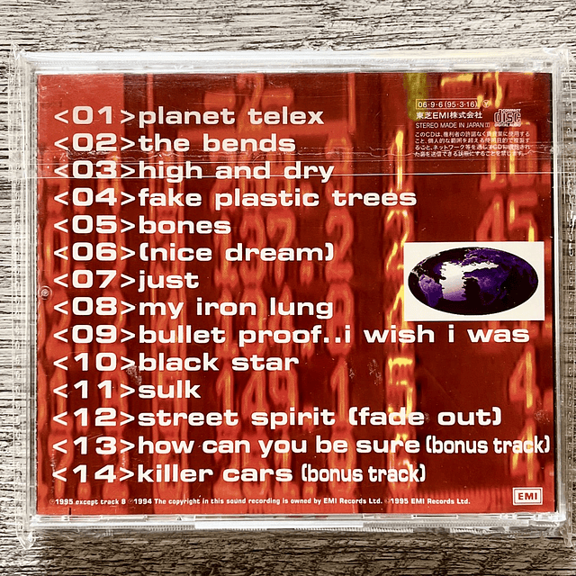 Radiohead The bends CD